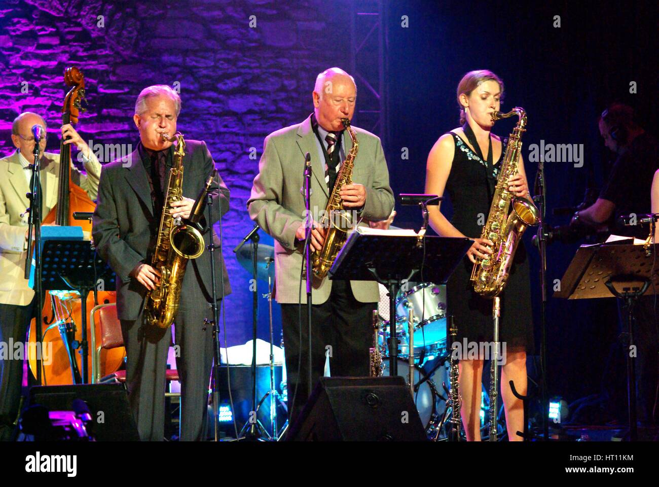 Jimmy Hastings, Scott Hamilton and Jo Fooks, Brecon Jazz Festival ...