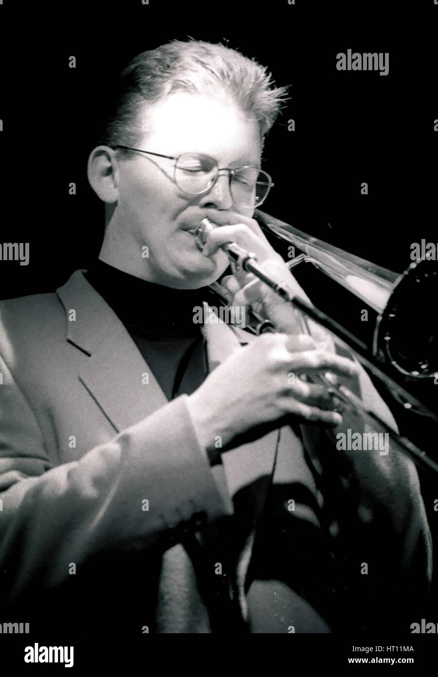 Mark Nightingale, Ronnie Sott's, London, 1994. Artist: Brian O'Connor ...