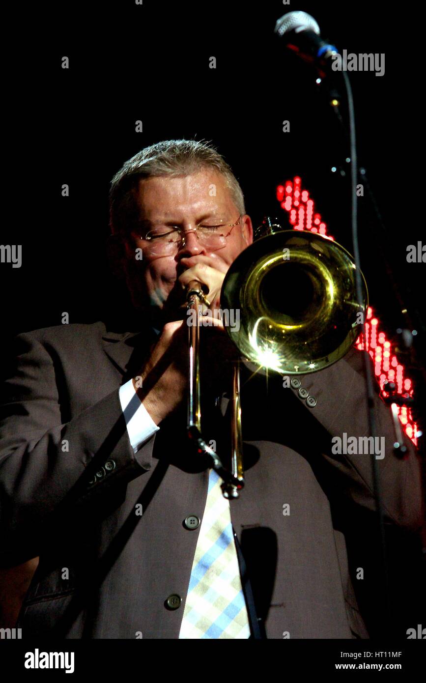Mark Nightingale, Brecon Jazz Festival, Powys, Wales, 2008. Artist ...