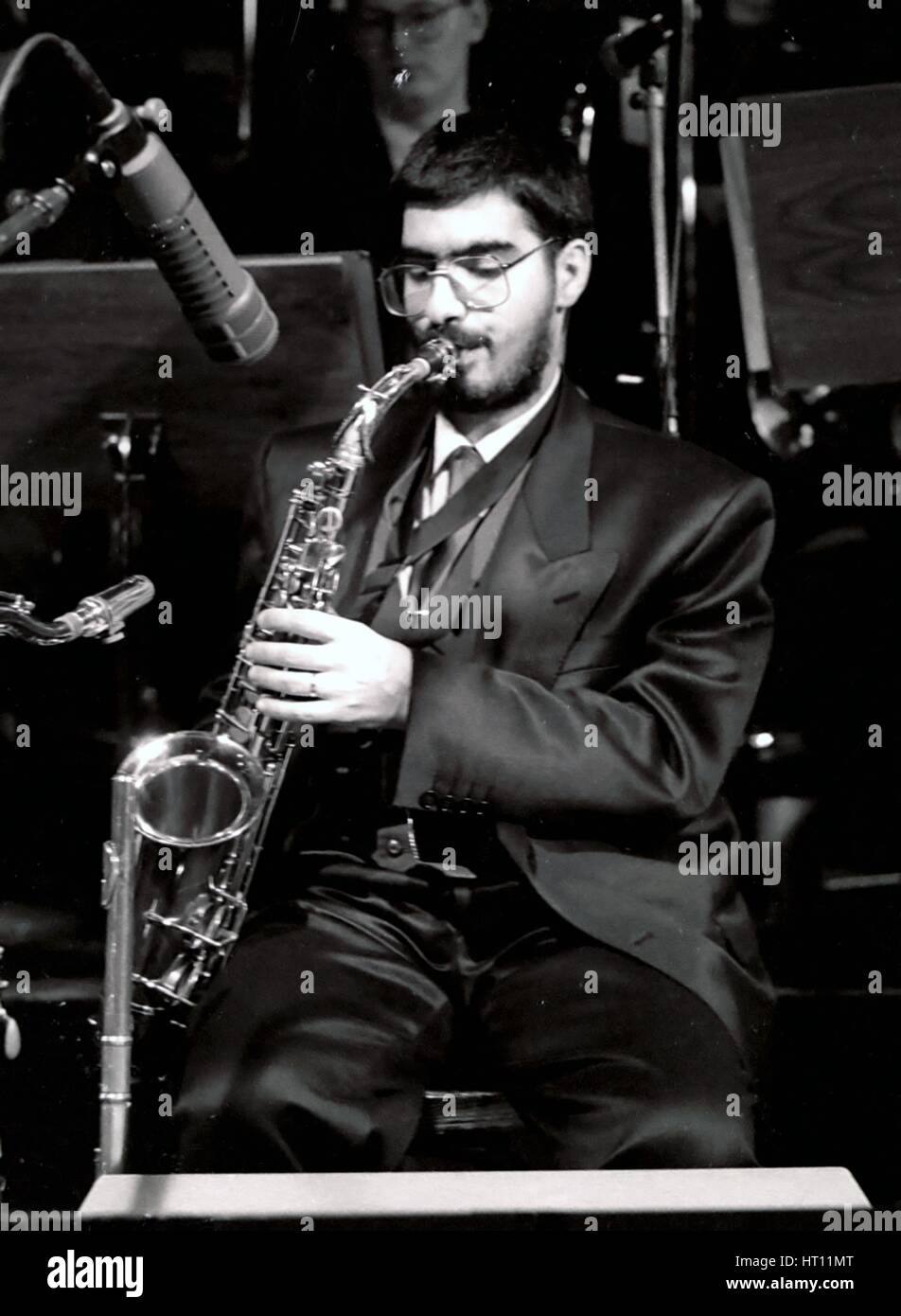 Andy Panayi, Ronnie Scott's, London, 1994. Artist: Brian O'Connor Stock ...