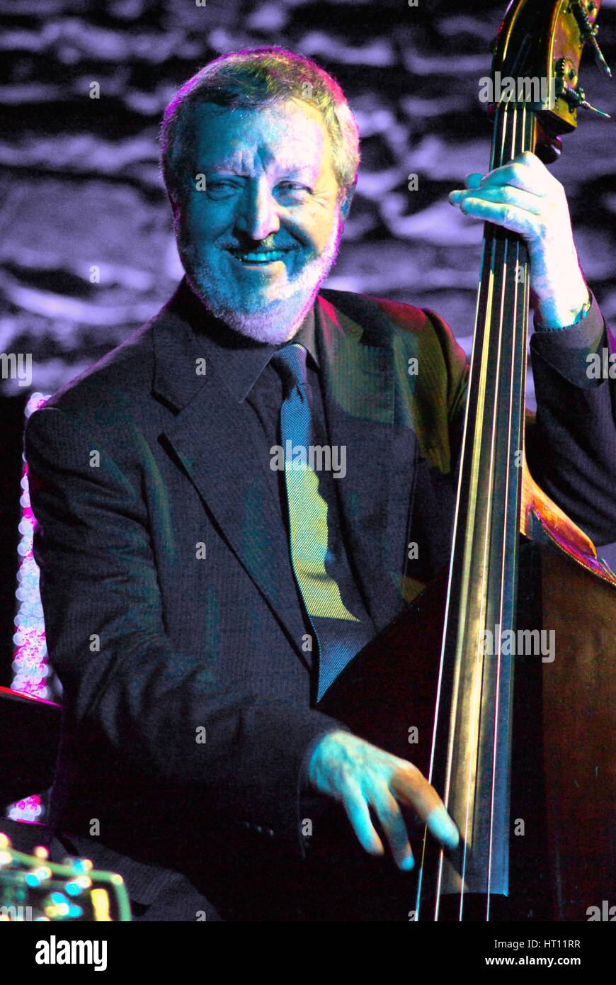 Dave Green, Brecon Jazz Festival, Powys, Wales. Artist: Brian O'Connor ...