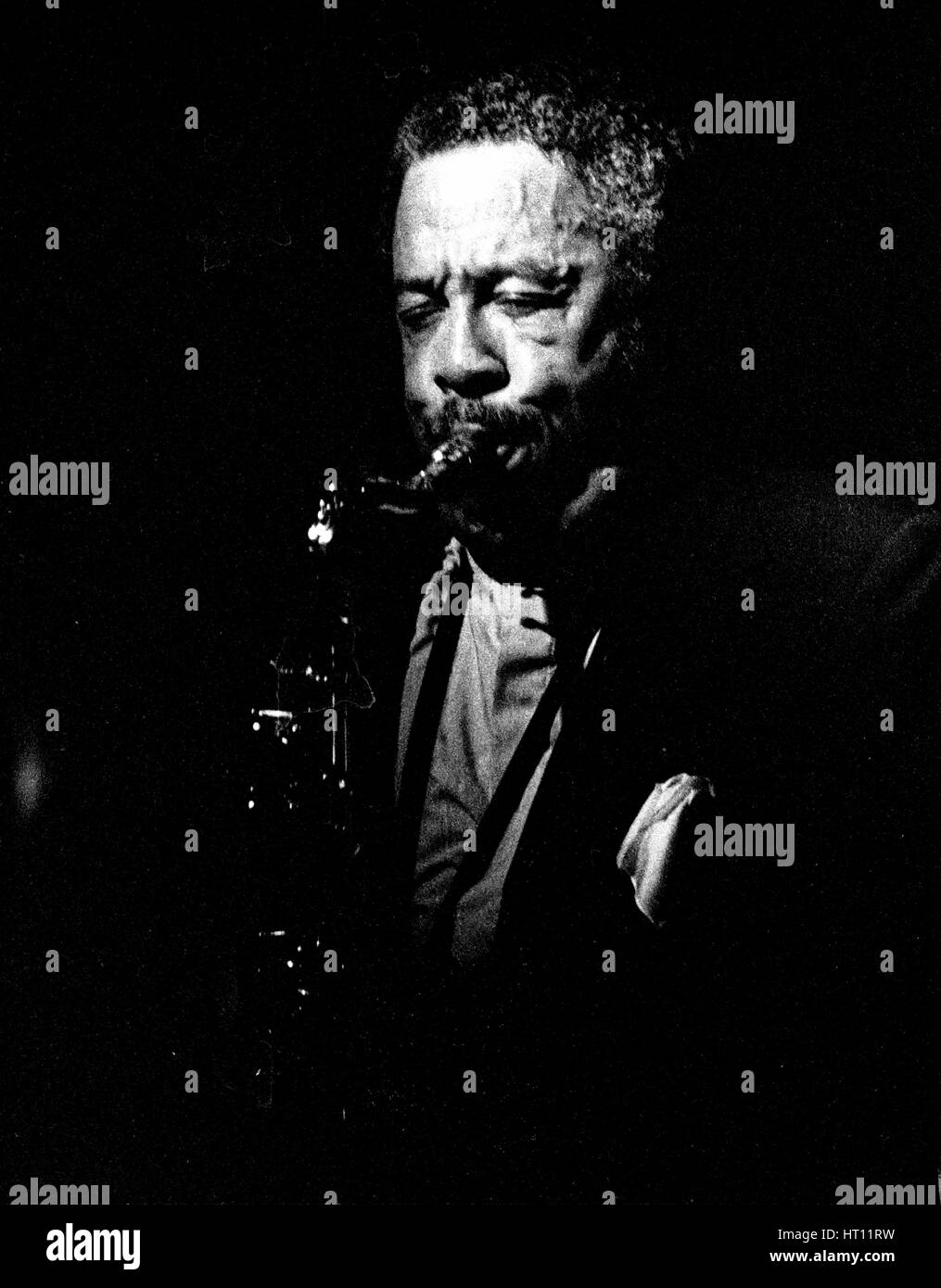 Johnny Griffin, Ronnie Scott's, London. Artist: Brian O'Connor Stock ...