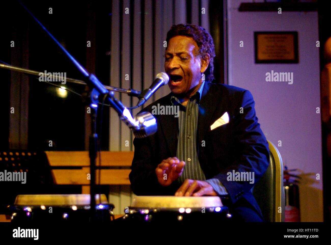 Frank Holder, Guyanan jazz singer and percussionist, Jazz Hastings ...