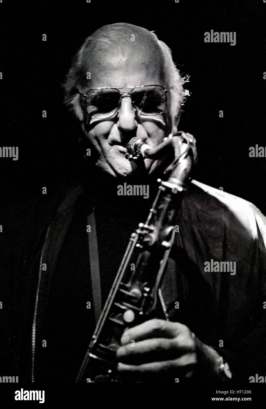 Ronnie Scott, Ronnie Scott's, London, 1992. Artist: Brian O'Connor ...