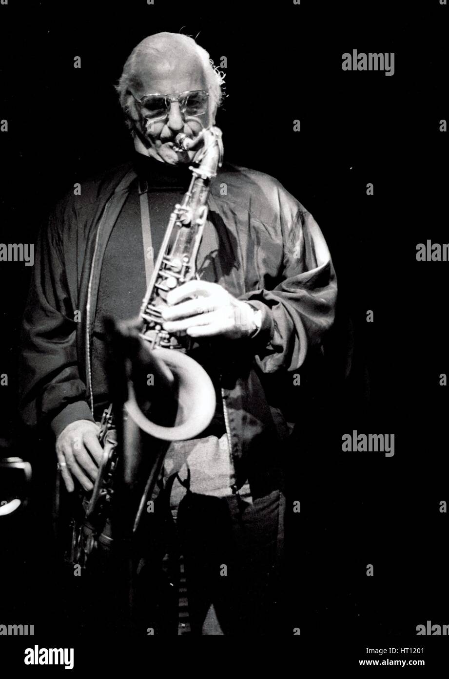 Ronnie Scott, Ronnie Scott's, London, 1992. Artist: Brian O'Connor ...