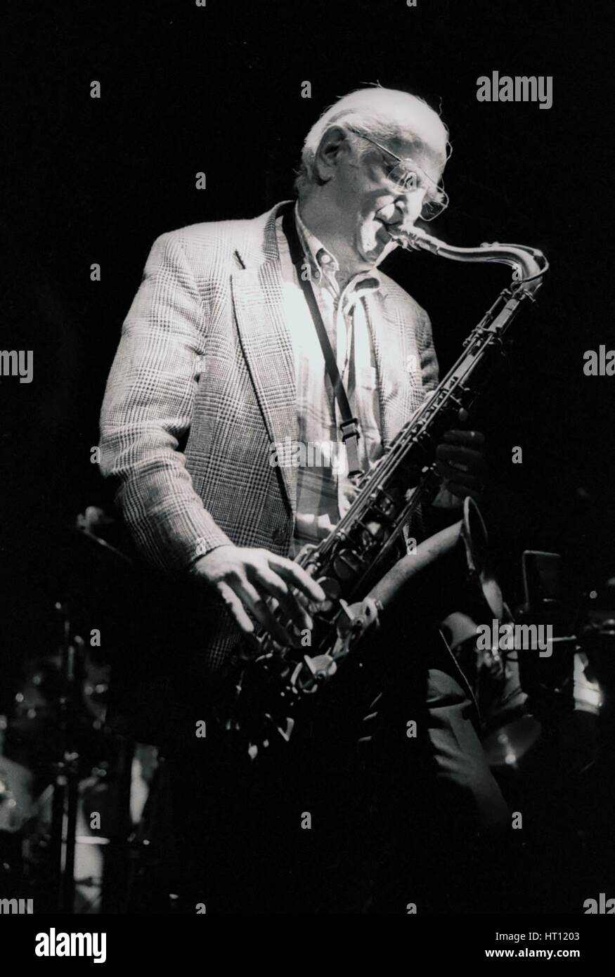 Ronnie Scott, Ronnie Scott's, London, 1994. Artist: Brian O'Connor ...