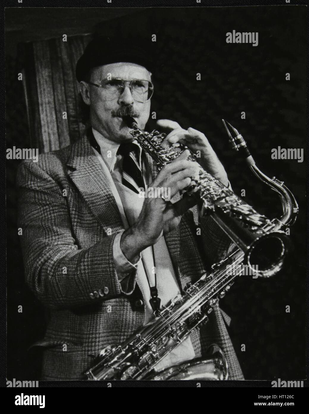 Don Lanphere, American saxophonist and clarinetist. Artist: Denis ...