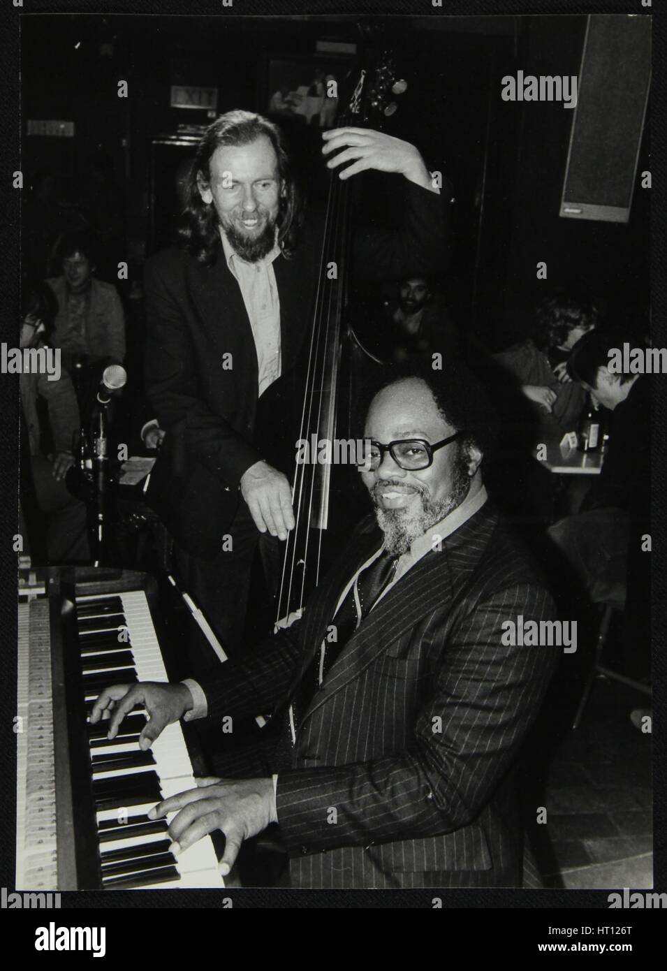 Roland Hanna and Peter Ind, 1980. Artist: Denis Williams Stock Photo ...