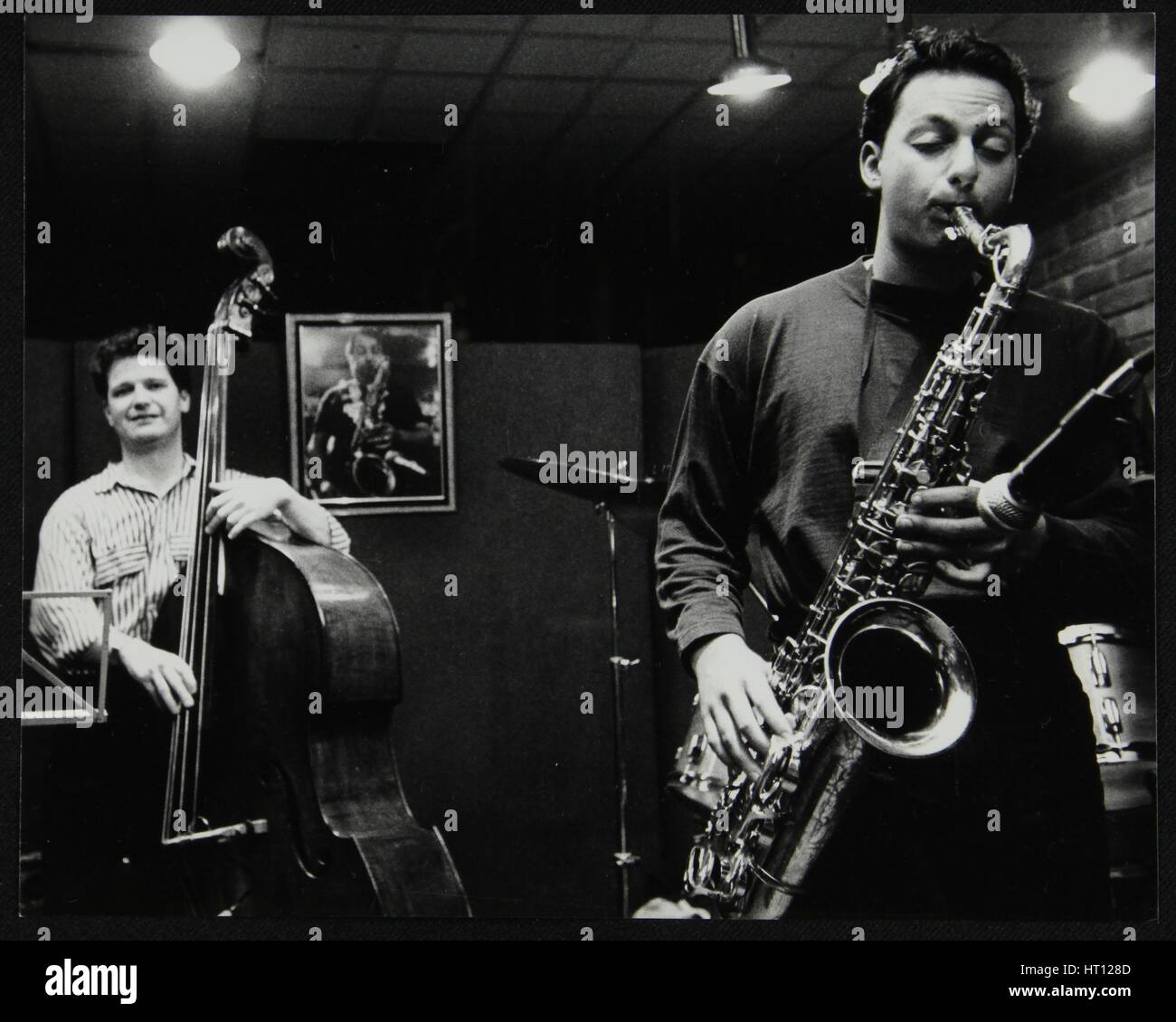 Malcolm Creese and Alex Garnett playing at The Fairway, Welwyn Garden ...