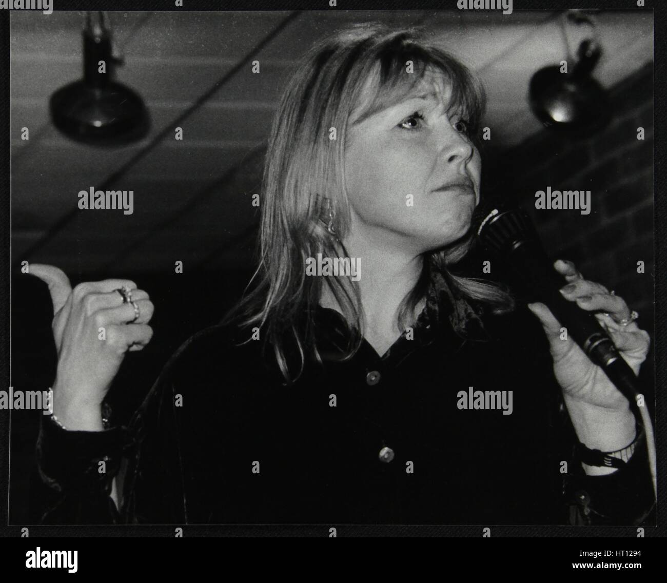 Vocalist Tina May at The Fairway, Welwyn Garden City, Hertfordshire, 7 ...