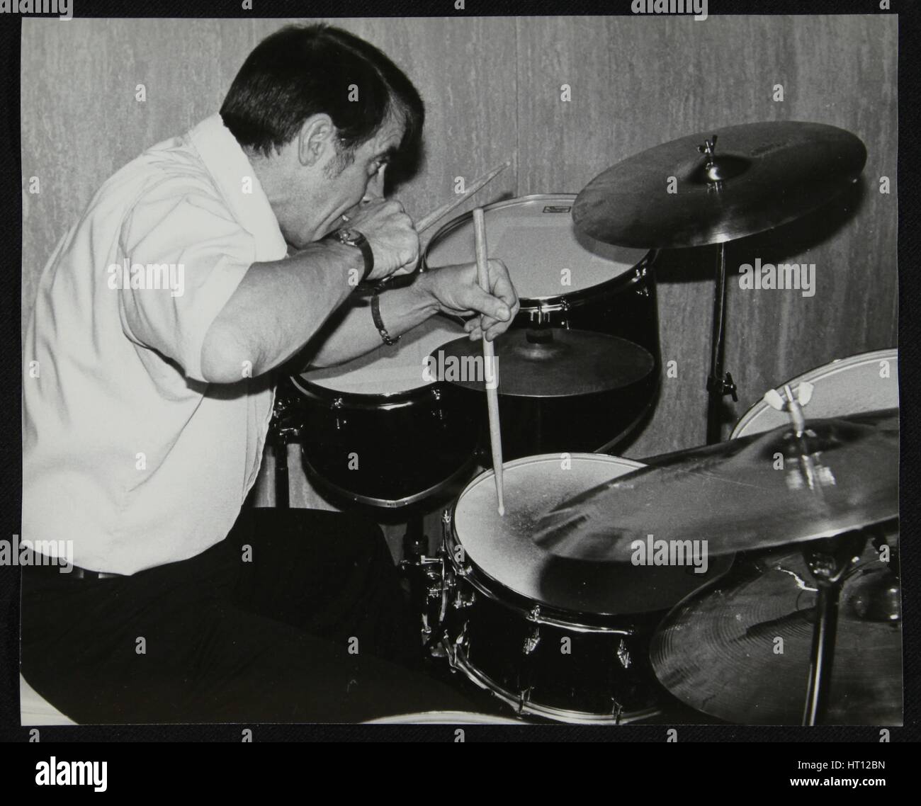 Kenny Clare playing the drums, London, 1978. Artist: Denis Williams ...
