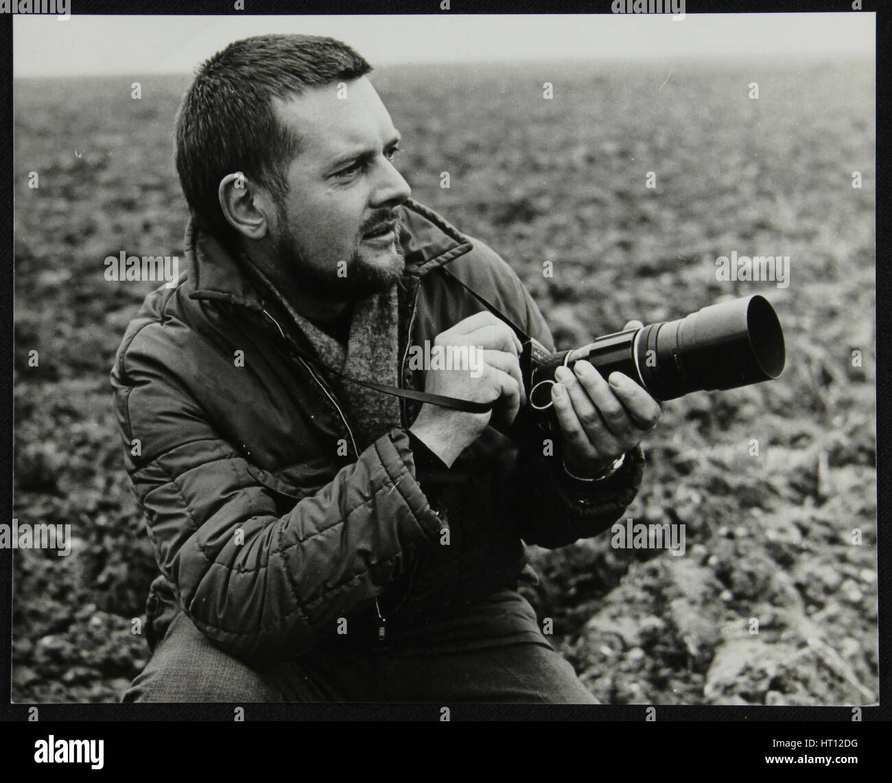 Portrait of photographer Denis Williams. Artist: Unknown Stock Photo ...