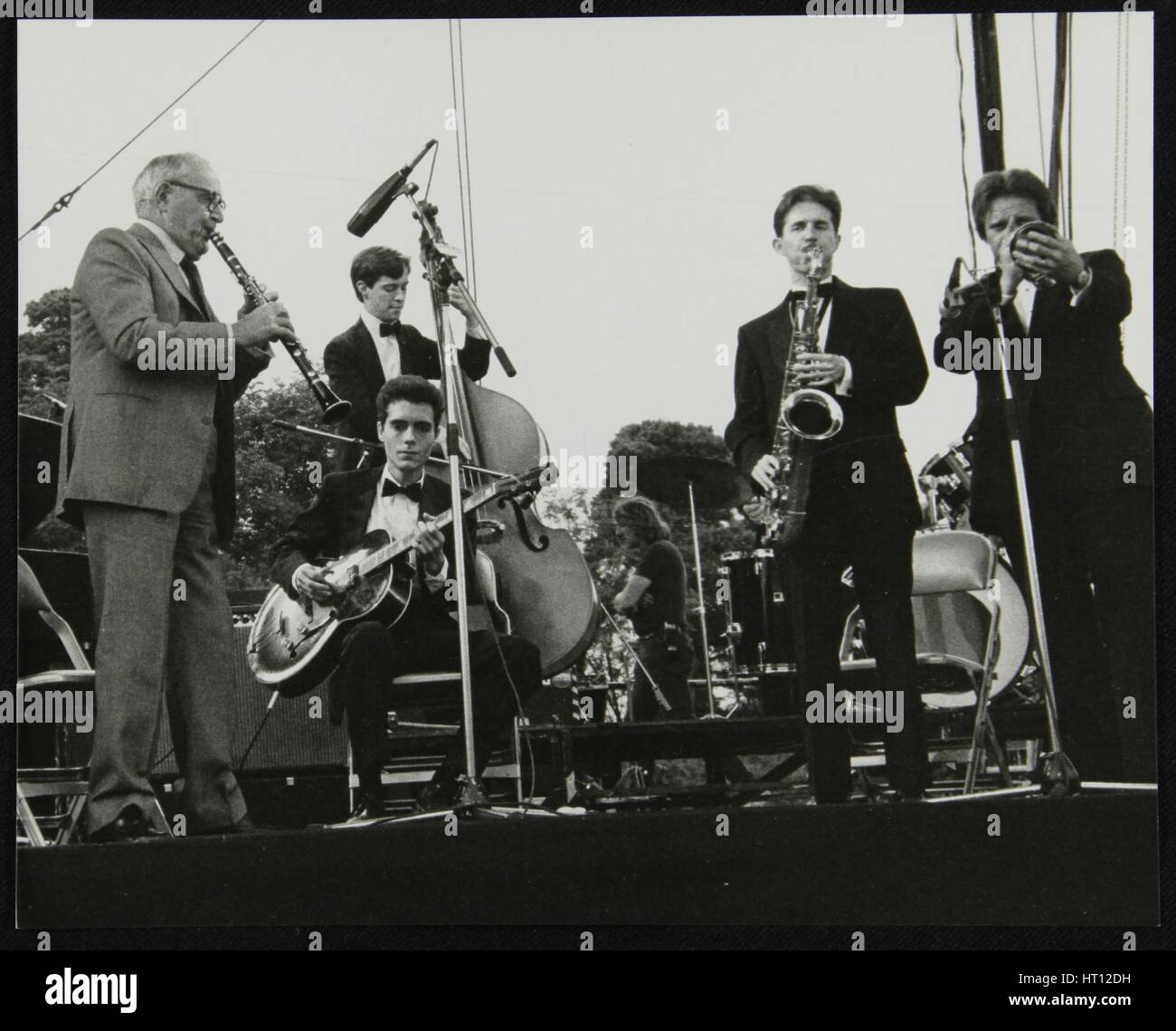 Jazz at Knebworth, Hertfordshire, 1982. Artist: Denis Williams Stock ...