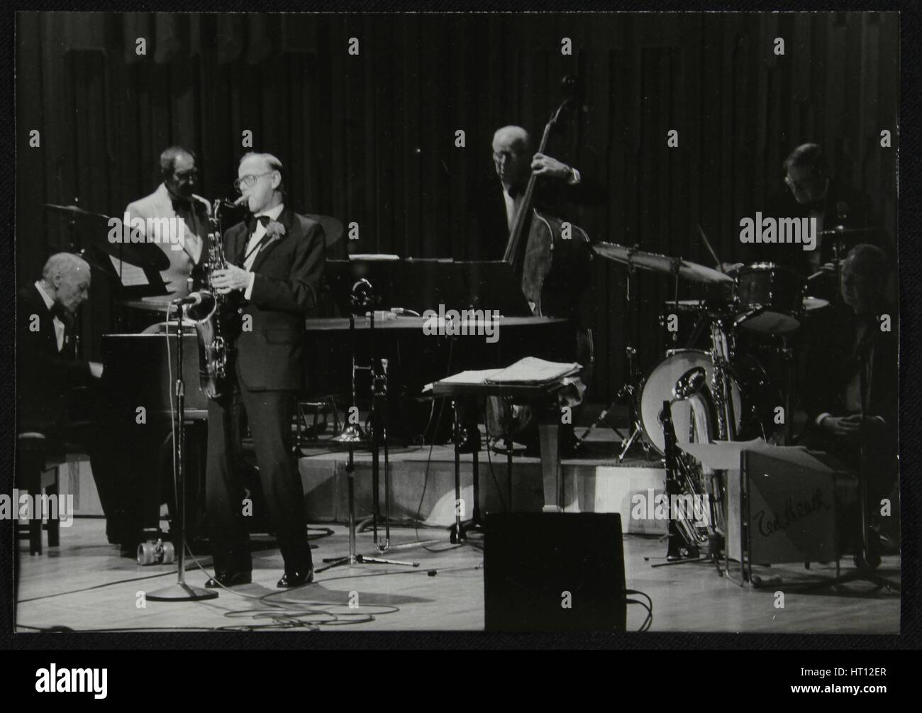 The Ted Heath Orchestra in concert, London, 1985. Artist: Denis ...