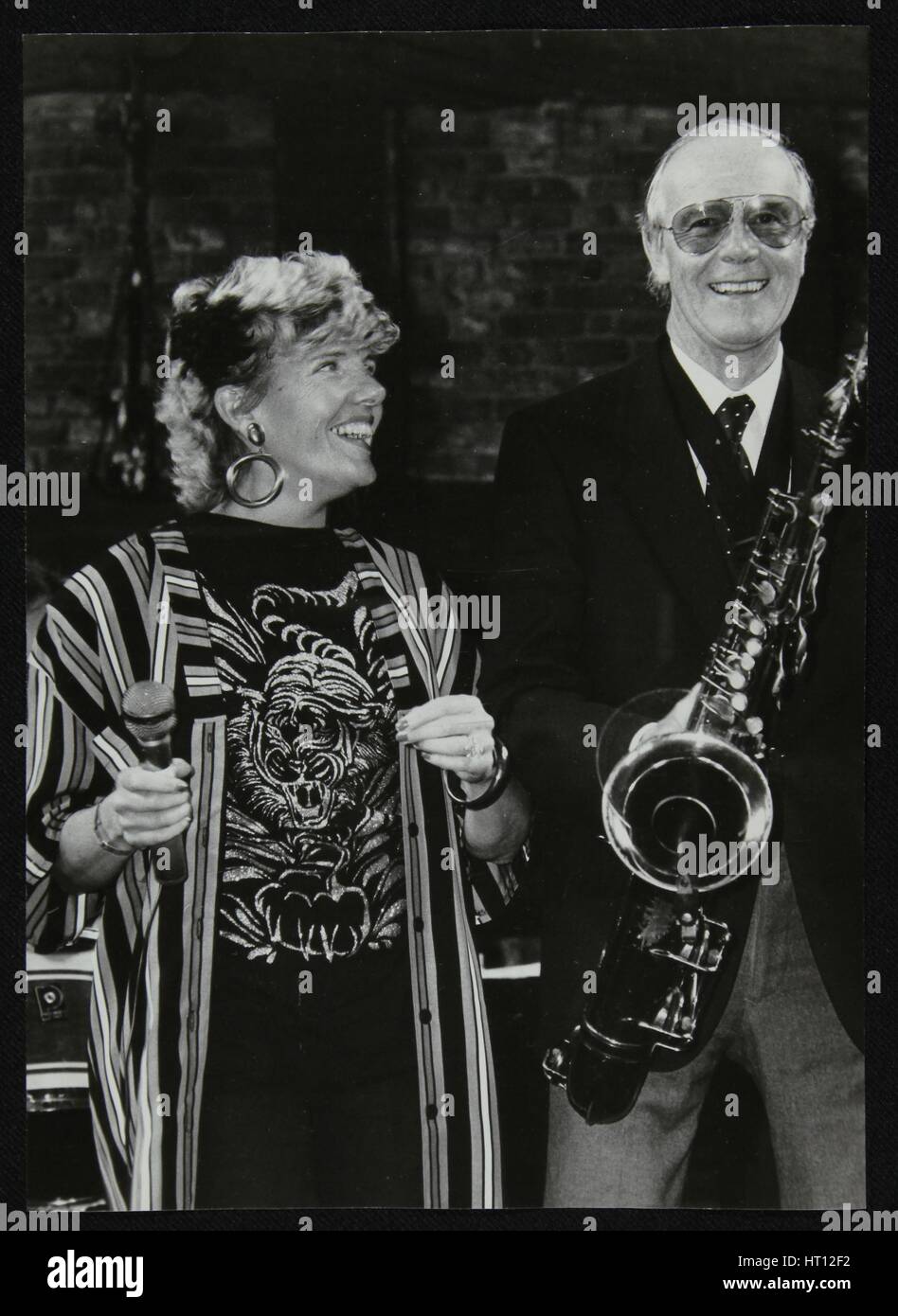 Barbara Jay and Tommy Whittle in concert. Artist: Denis Williams Stock ...