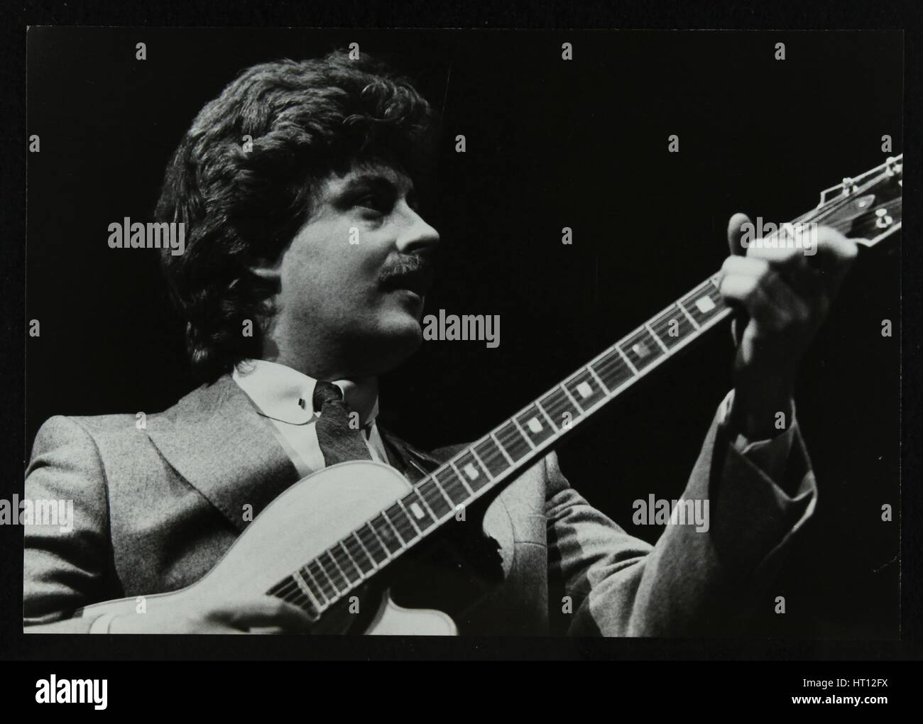 Guitarist Martin Taylor playing at the Forum Theatre, Hatfield ...