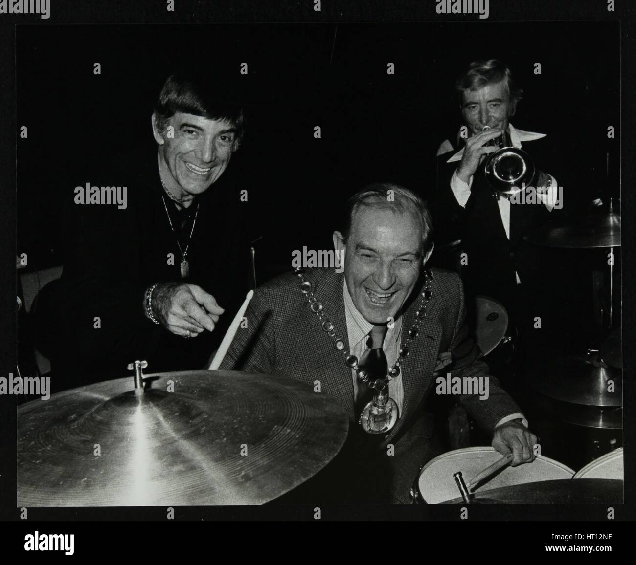 Louie Bellson Bill Berry at the Forum Theatre, Hatfield, Hertfordshire ...