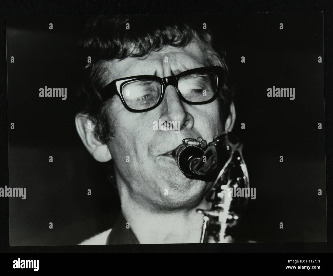 Saxophonist Phil Day playing at The Bell, Codicote, Hertfordshire ...