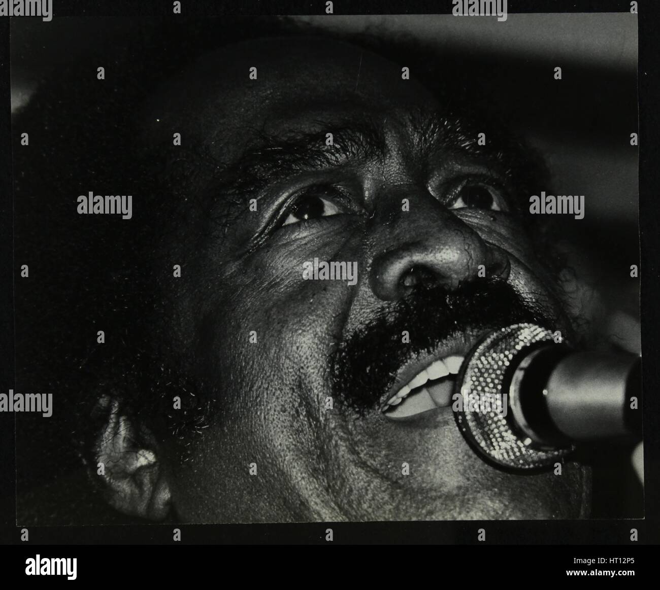 American jump blues singer Jimmy Witherspoon performing at The Bell ...