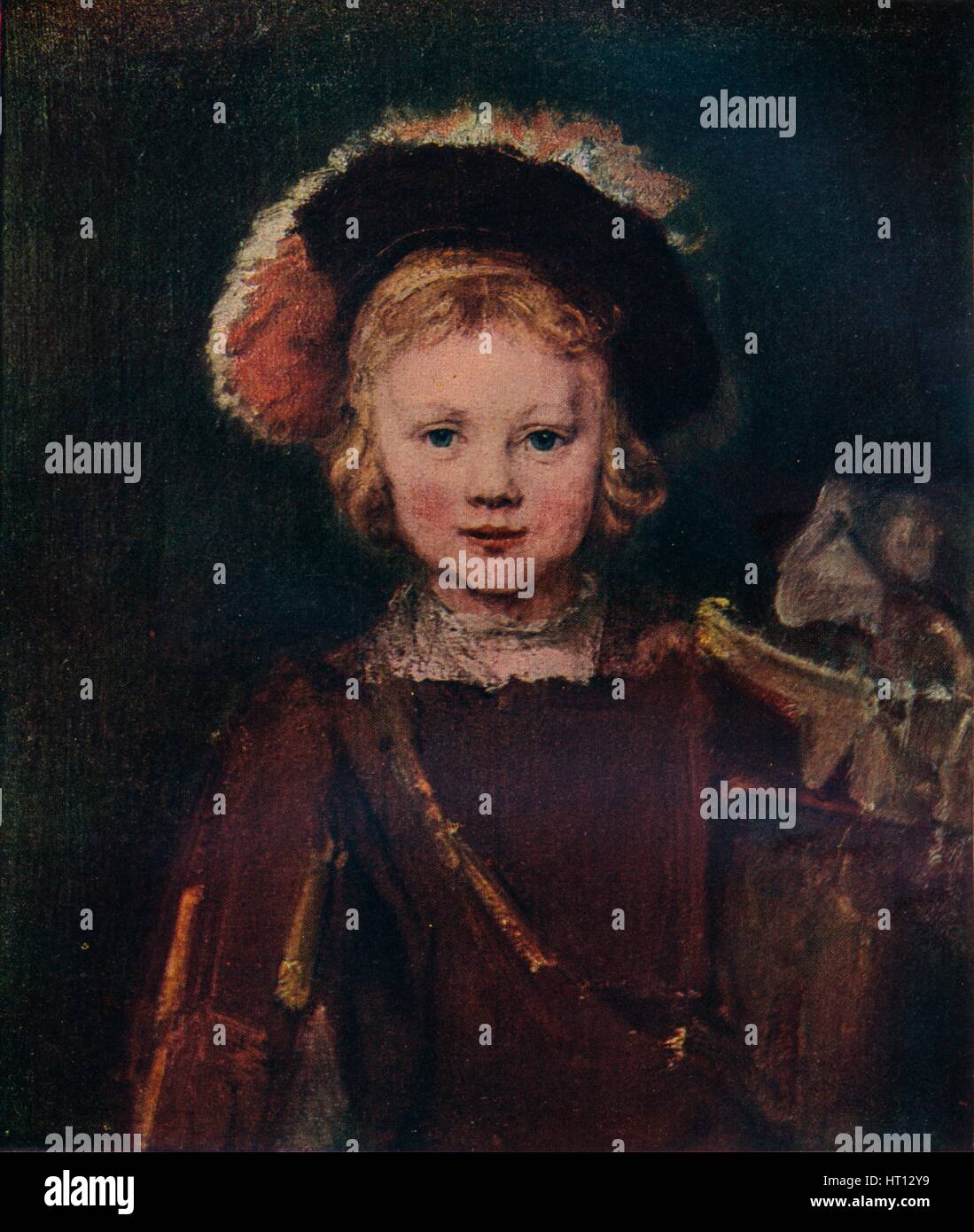 Rembrandt portrait of a boy hi-res stock photography and images - Alamy