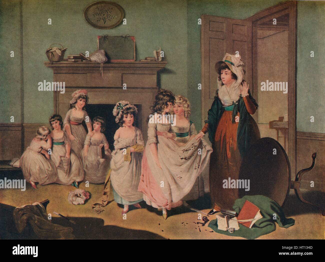The Romps, c1786-1826, (1919). Artist: William Ward Stock Photo - Alamy