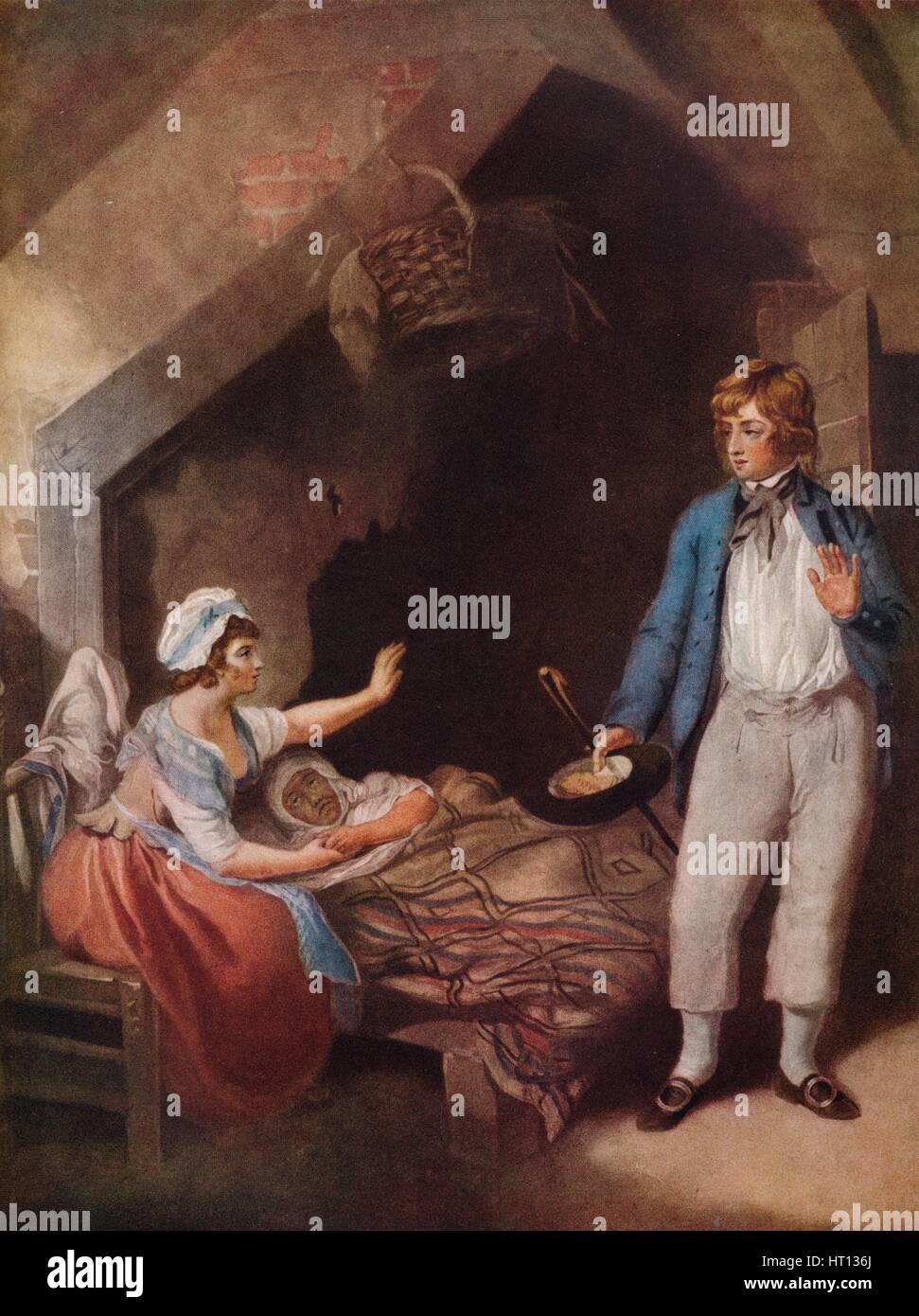 The Sailor's Return, 1786, (1915). Artist: William Ward Stock Photo - Alamy