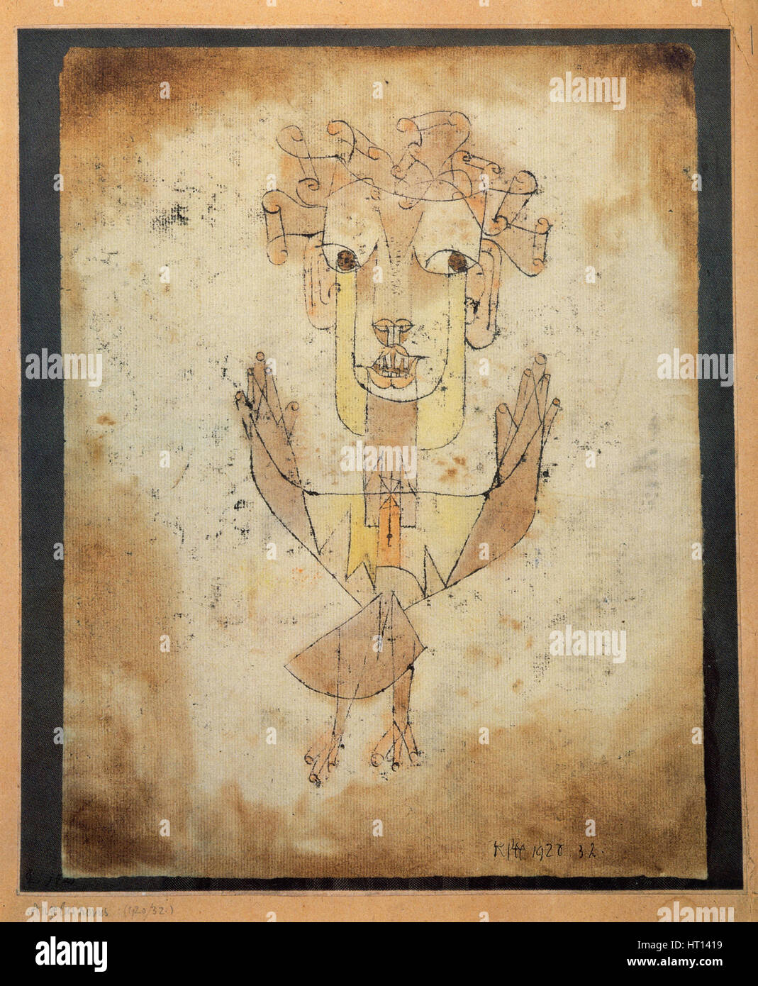 Paul klee angel novus hi-res stock photography and images - Alamy