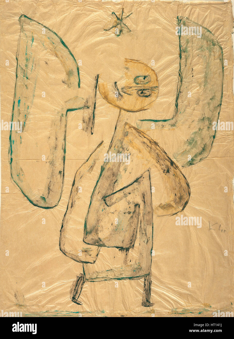 Angel of the star (Engel vom Stern), 1939. Artist: Klee, Paul (1879 ...