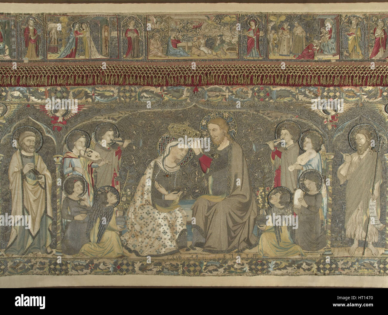 Coronation of the virgin 1336 hi-res stock photography and images - Alamy