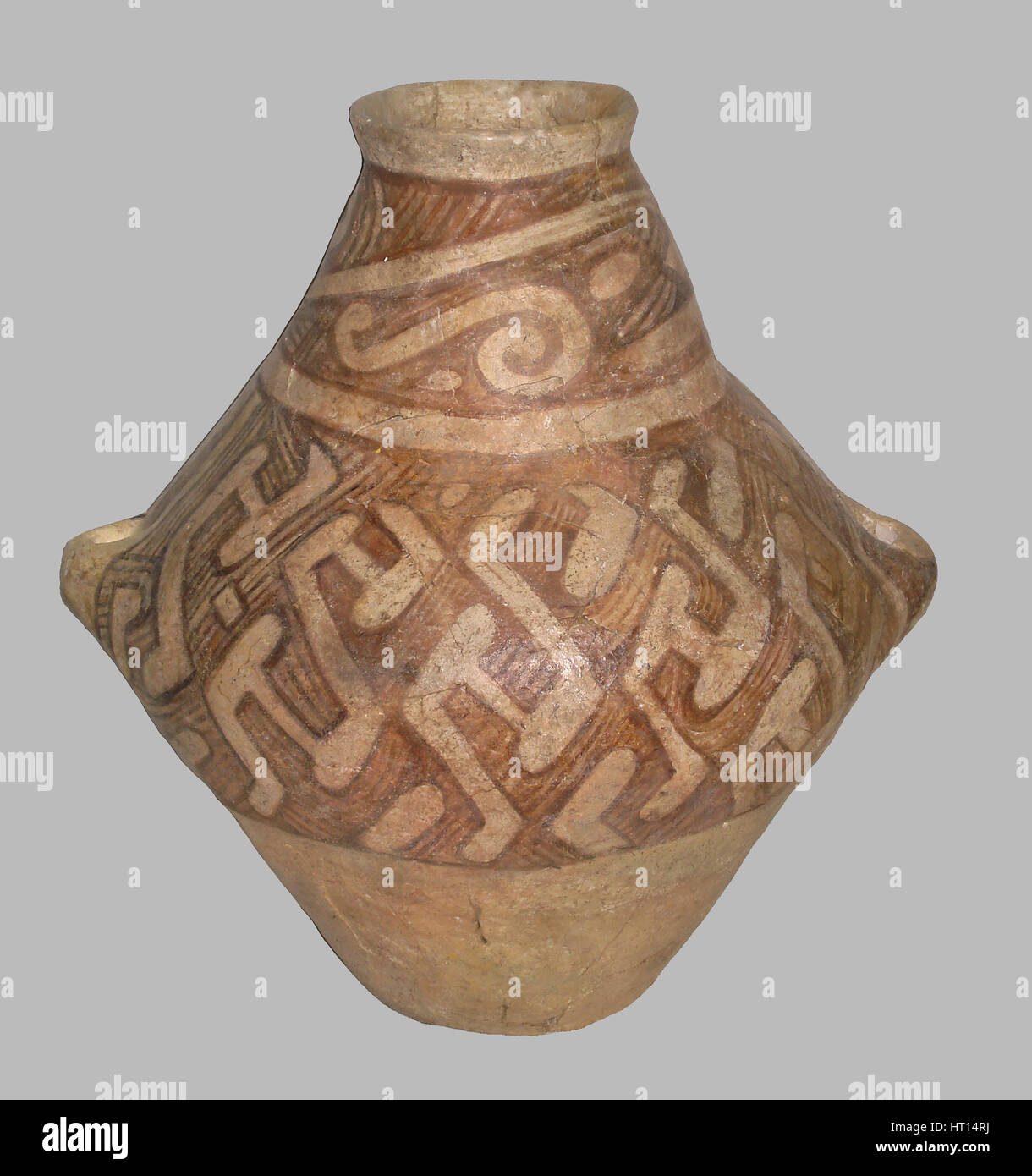 Amphora, 4,600-4,200 BC. Artist: Prehistoric Russian Culture Stock ...