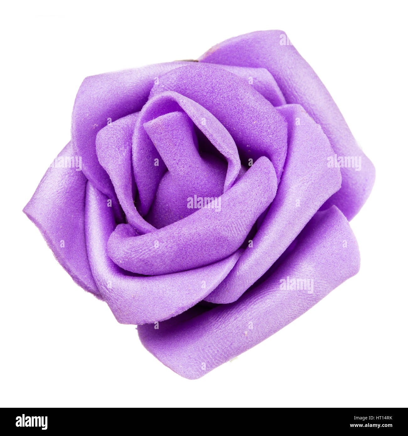 purple artificial flower isolated, beautiful decoration,summer and ...