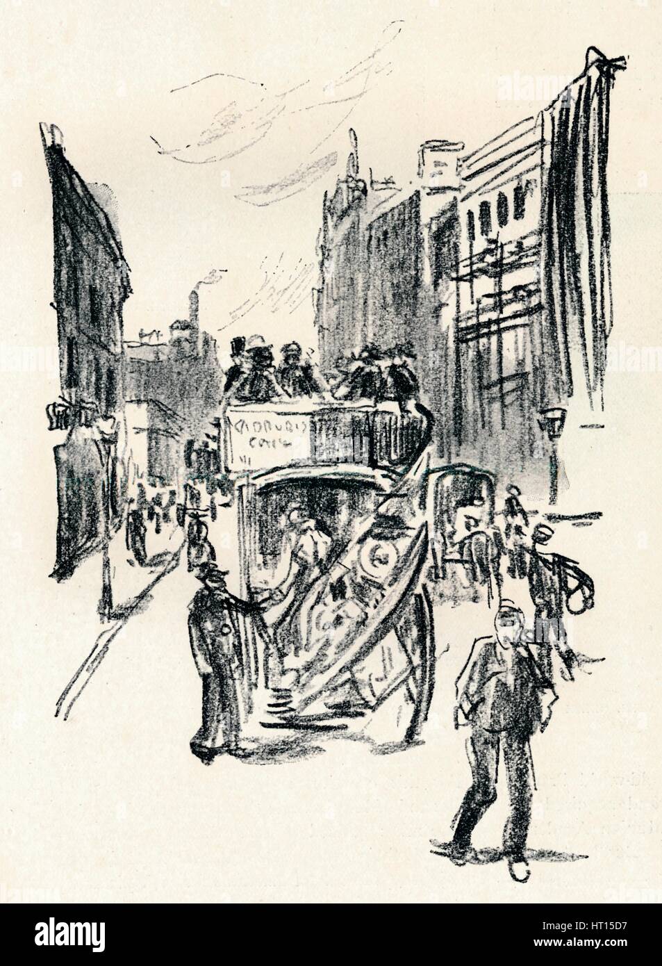 'From a chalk drawing by Emil Orlik', c1900. Artist: Emil Orlik Stock ...