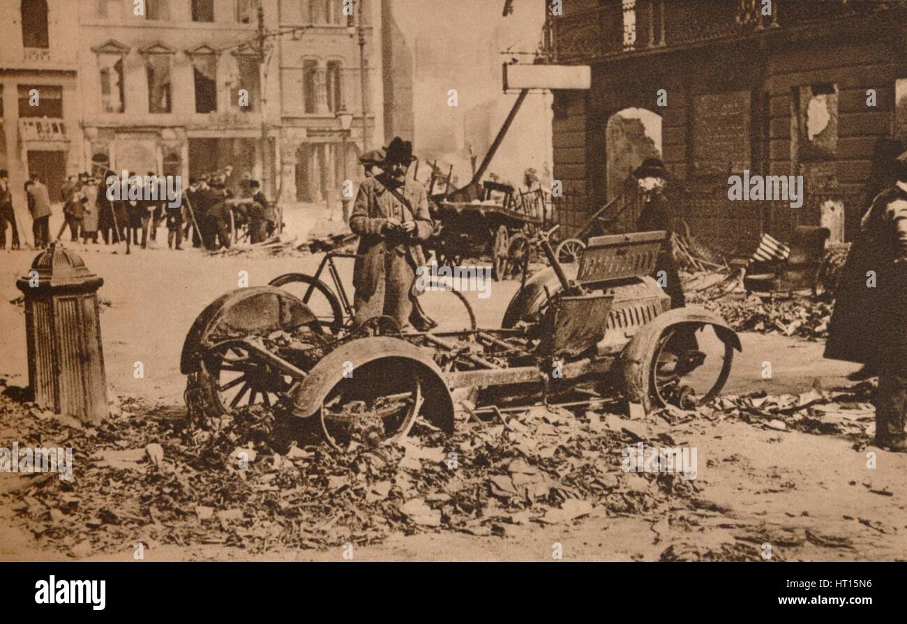 The Easter Rising, Ireland, 1916 (1935). Artist: Unknown Stock Photo ...