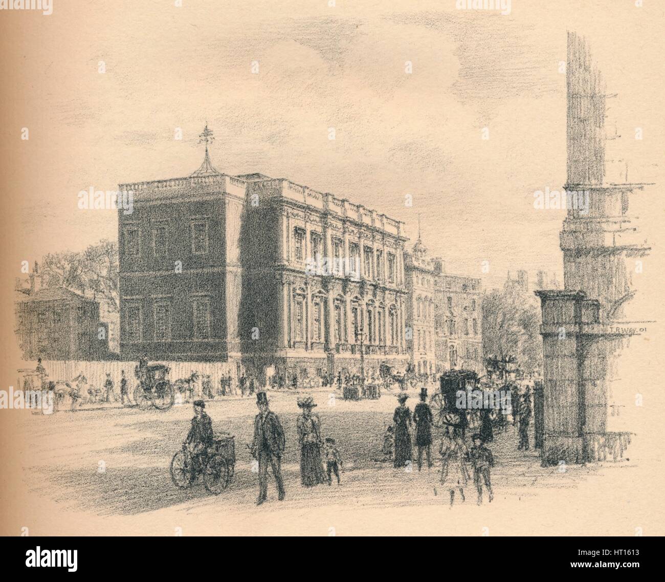 'Exterior of the Banqueting Hall, Whitehall Palace', 1902. Artist ...