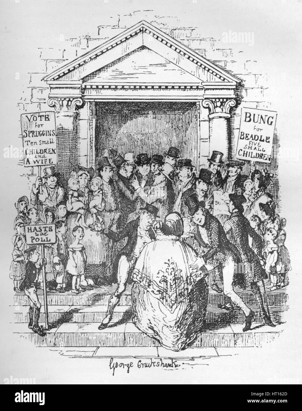Illustration by george cruikshank illustration hi-res stock photography ...