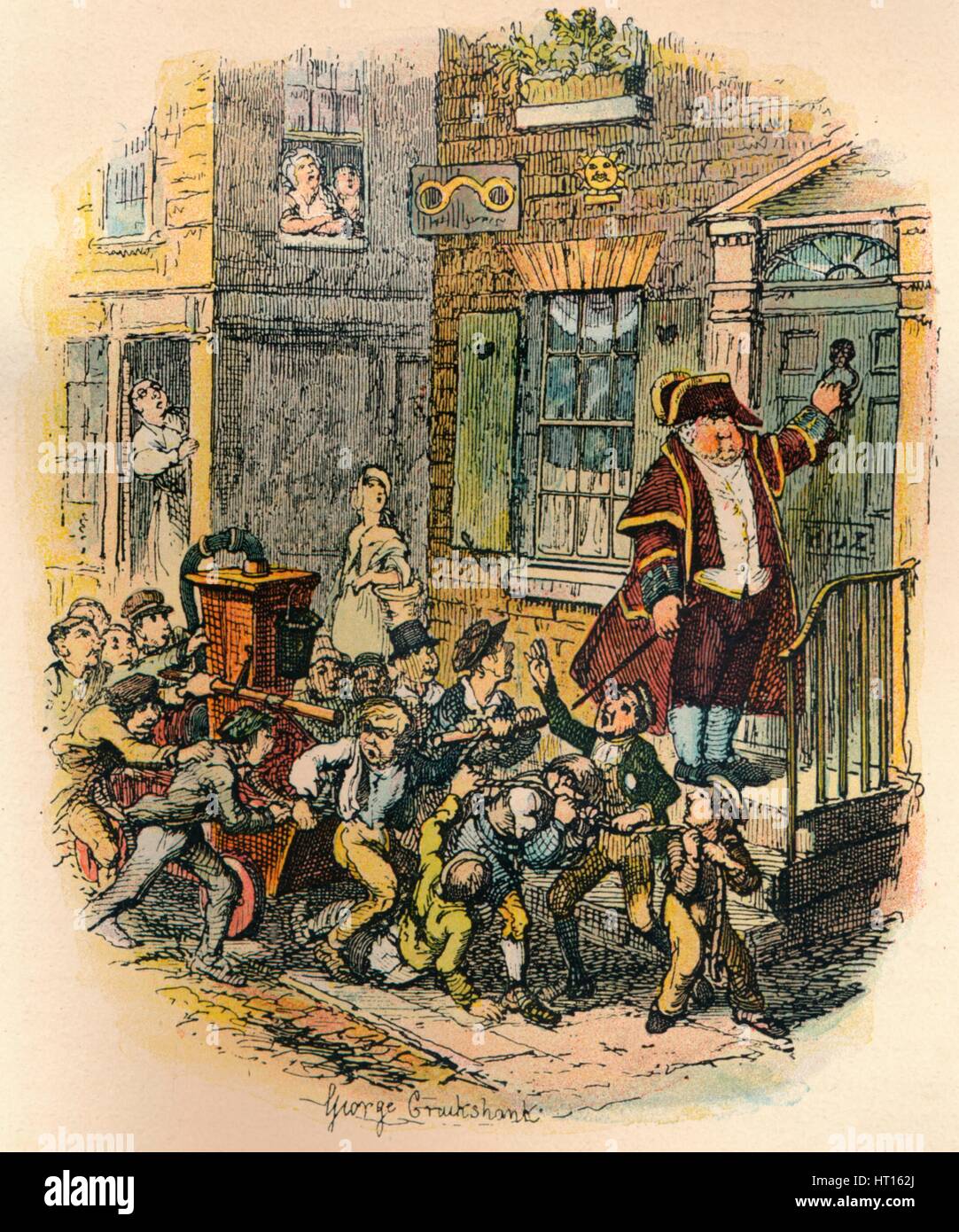 'The Parish Engine', c1900. Artist: George Cruikshank Stock Photo - Alamy
