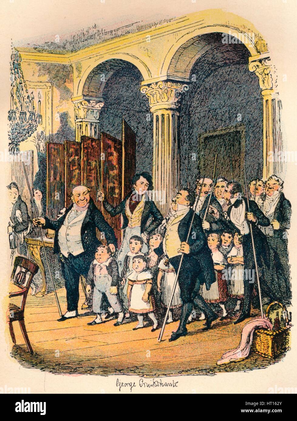 'Public Dinners', c1900. Artist: George Cruikshank Stock Photo - Alamy