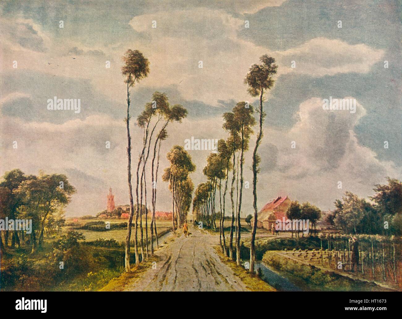 'The Avenue at Middelharnis', 1689. Artists: Meindert Hobbema, TC and ...