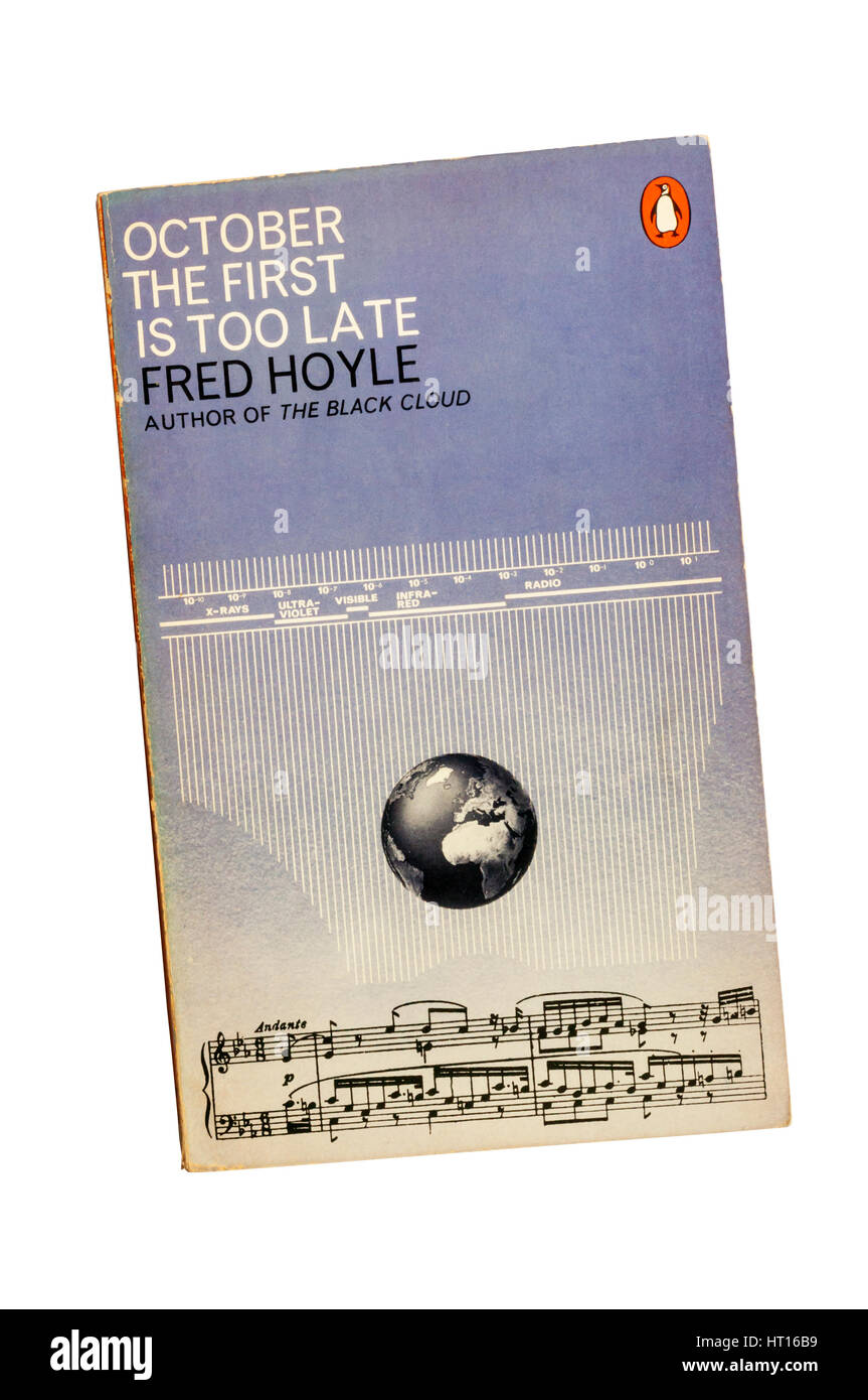 Paperback copy of October The First is Too Late by Fred Hoyle. First ...