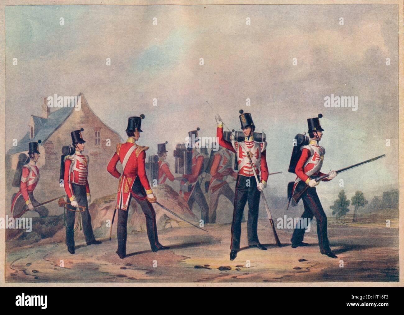 'Regiments of Light Infantry (showing the 90th Light Infantry)', 19th ...
