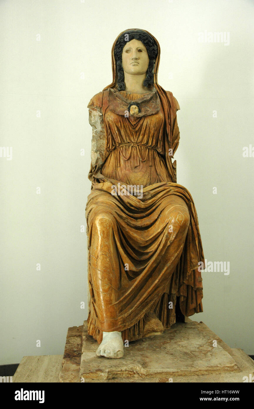 Minerva ancient roman goddess wisdom hi-res stock photography and ...