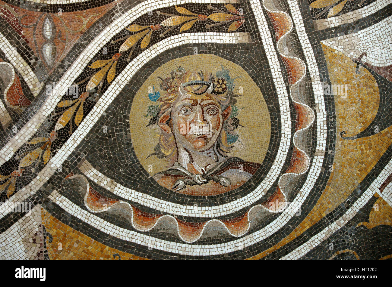 Bacchus mosaic hi-res stock photography and images - Alamy