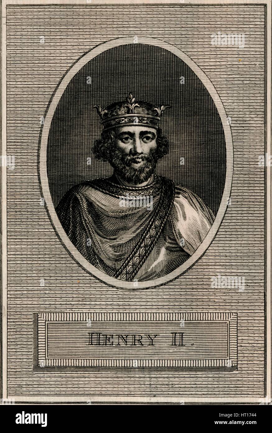 Fitzempress henry ii curtmantle king of england hi-res stock ...