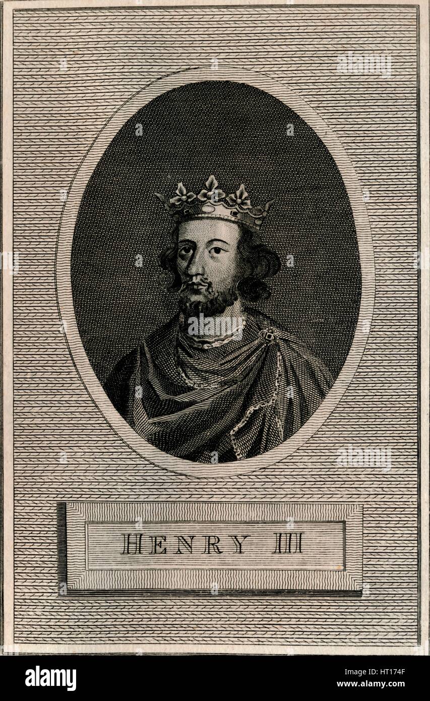 King Henry III, 1793. Artist: Unknown Stock Photo - Alamy