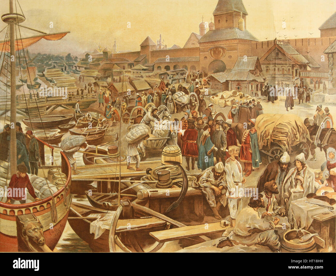 The fall of the novgorod republic hi-res stock photography and images ...