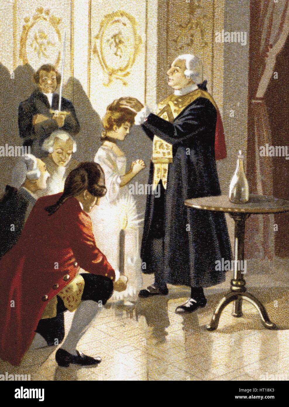 Magic session of Count Alessandro of Cagliostro, Second Half of the ...