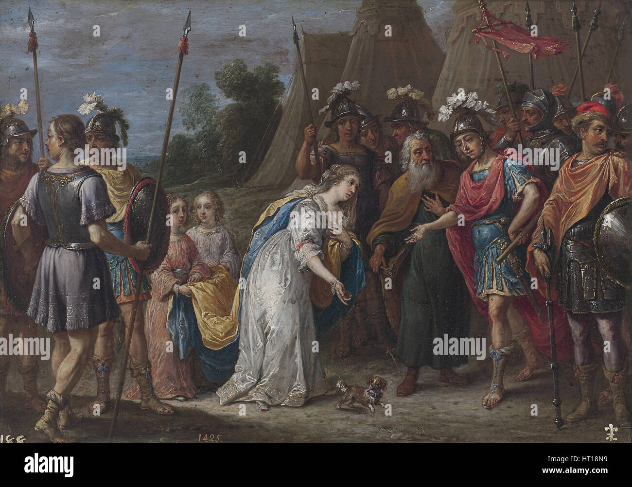 Armida before Godfrey of Bouillon, 1628–1630. Artist: Teniers, David ...