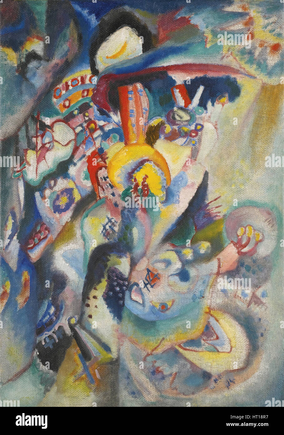 Moscow II, 1916. Artist: Kandinsky, Wassily Vasilyevich (1866-1944 ...