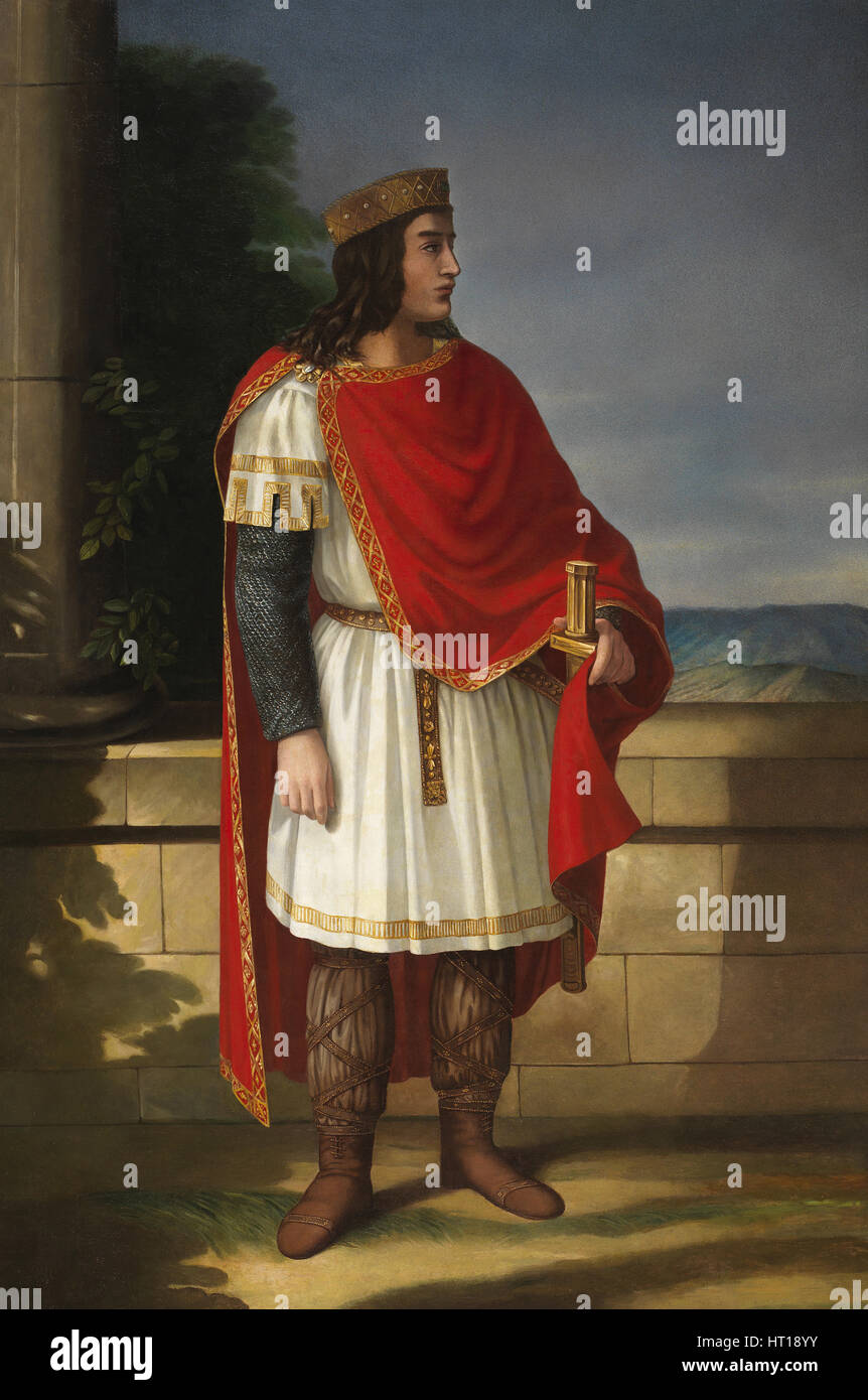 Suintila, Visigothic King, Mid of the 19th century. Artist: Miranda y ...