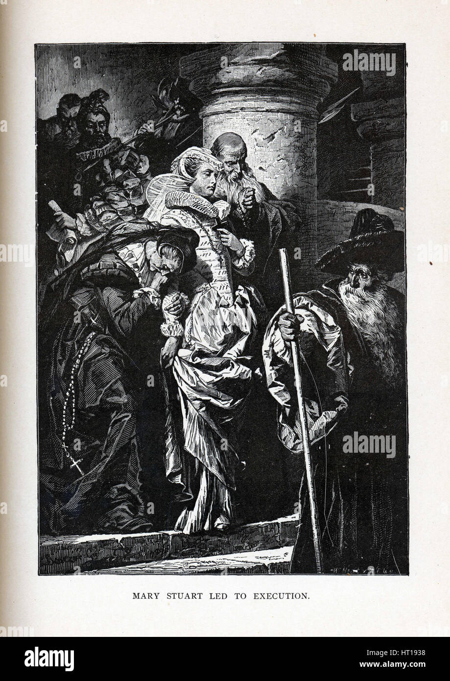 Execution Mary Queen Of Scots Stock Photos & Execution Mary Queen Of ...